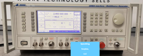 IFR Aeroflex 2026Q CDMA Interferer MultiSource Generator with Option 03 ...