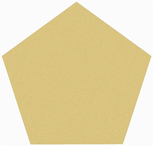 Hectagon Unfinished Cutout, Wooden Shape, Paintable Wooden MDF DIY ...