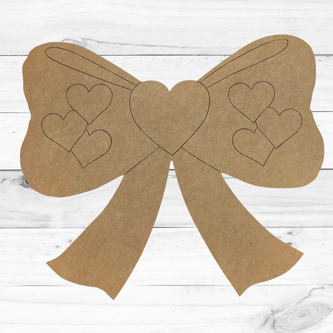 Shop Online Unfinished Craft Shape Waffle Girl Wooden Cutout