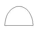 Half Oval, Thanksgiving Shape, Unfinished Wood Craft Shape - Build-A ...