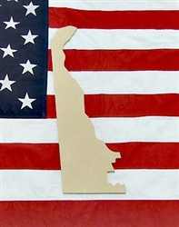 Shop Wooden DIY Craft States & Countries, Unfinished Cutout