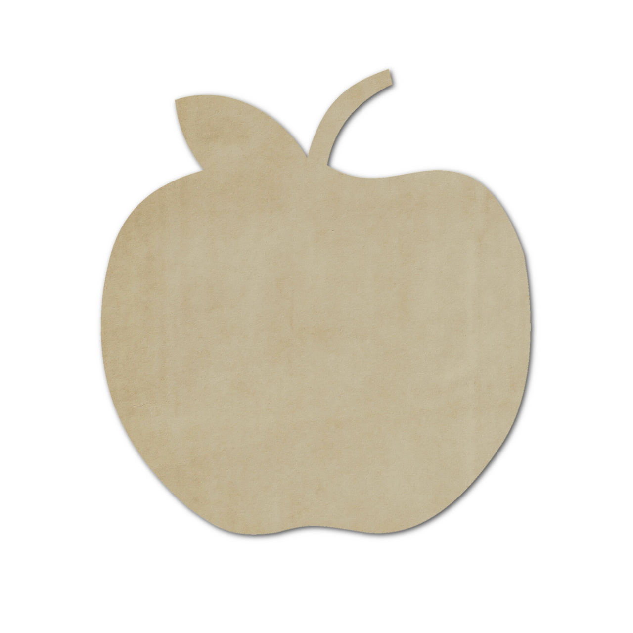 Buy Apple Unfinished Cutout Online, Paintable Wooden MDF DIY Craft
