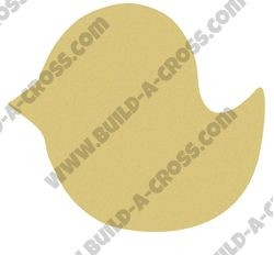 Bird Unfinished Cutout | Wooden Shape | Build A Cross