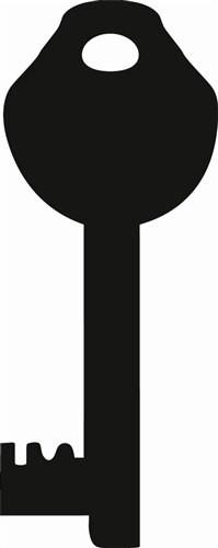 Buy Wood Key Cutout, Wood Key Shape, Paintable Craft
