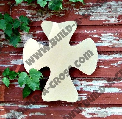 Wood Stackable Wall Cross, Unfinished Large Paint Crosses