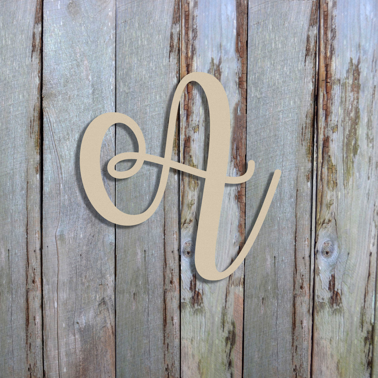 Wooden Pine Letters, Large Wall Letters, DIY Custom Craft