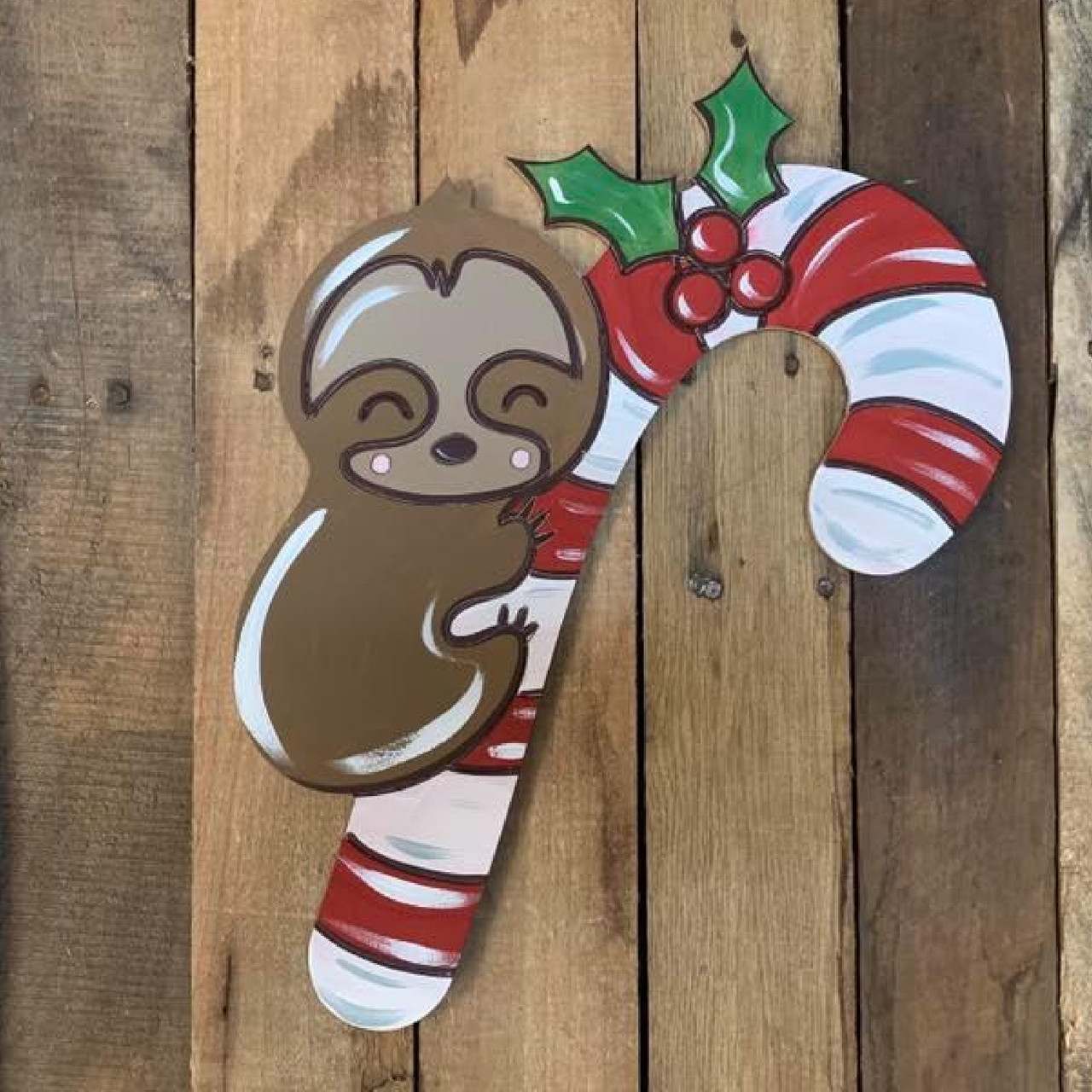 Buy Baby Sloth Hanging Wooden Cutout, Unfinished Craft, Paint by Line