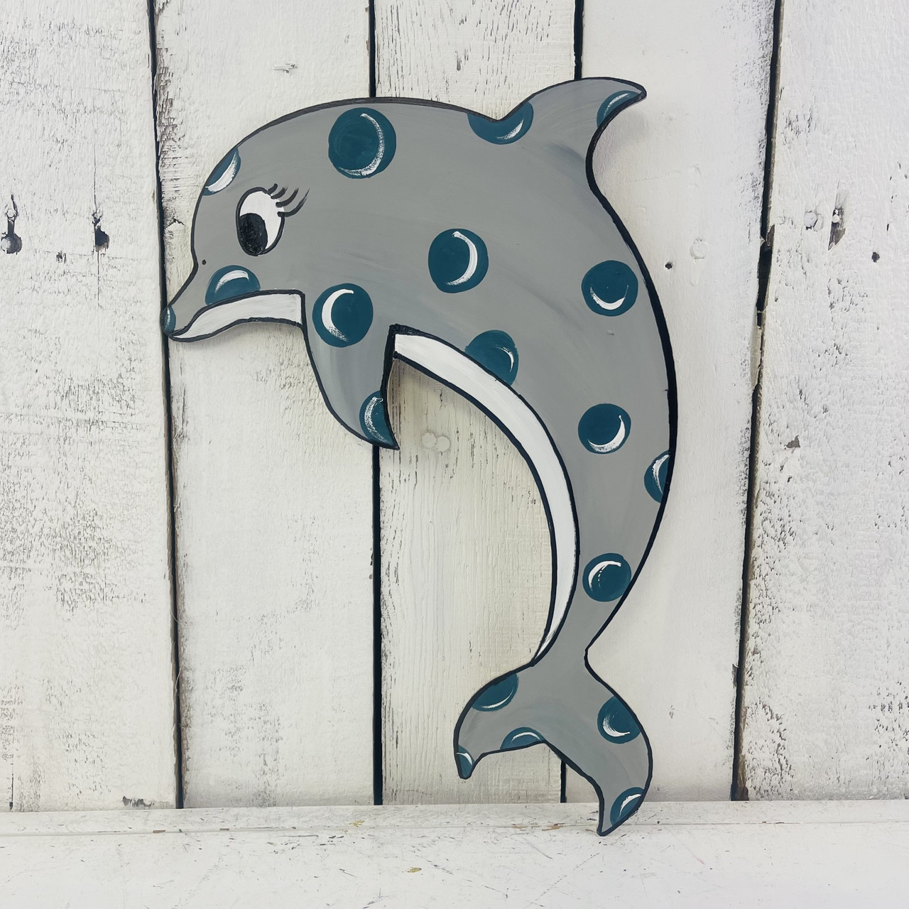 Dolphin, MDF Wooden Craft, Unfinished Craft - Build-A-Cross.com
