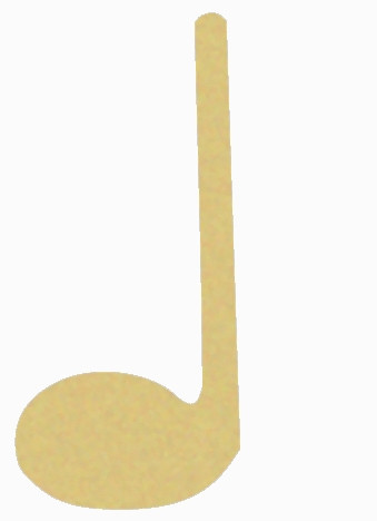 Quarter Note Outline Eighth Note Coloring Page Twisty Noodle