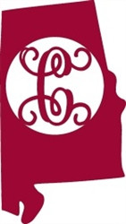 Buy Alabama Monogram Online, Letter Frame, Wooden Unfinished DIY Craf