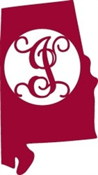 Buy Alabama Monogram Online, Letter Frame, Wooden Unfinished DIY Craf