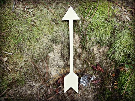 Buy Arrow Unfinished Cutout, Wooden Shape, Paintable MDF DIY Craft