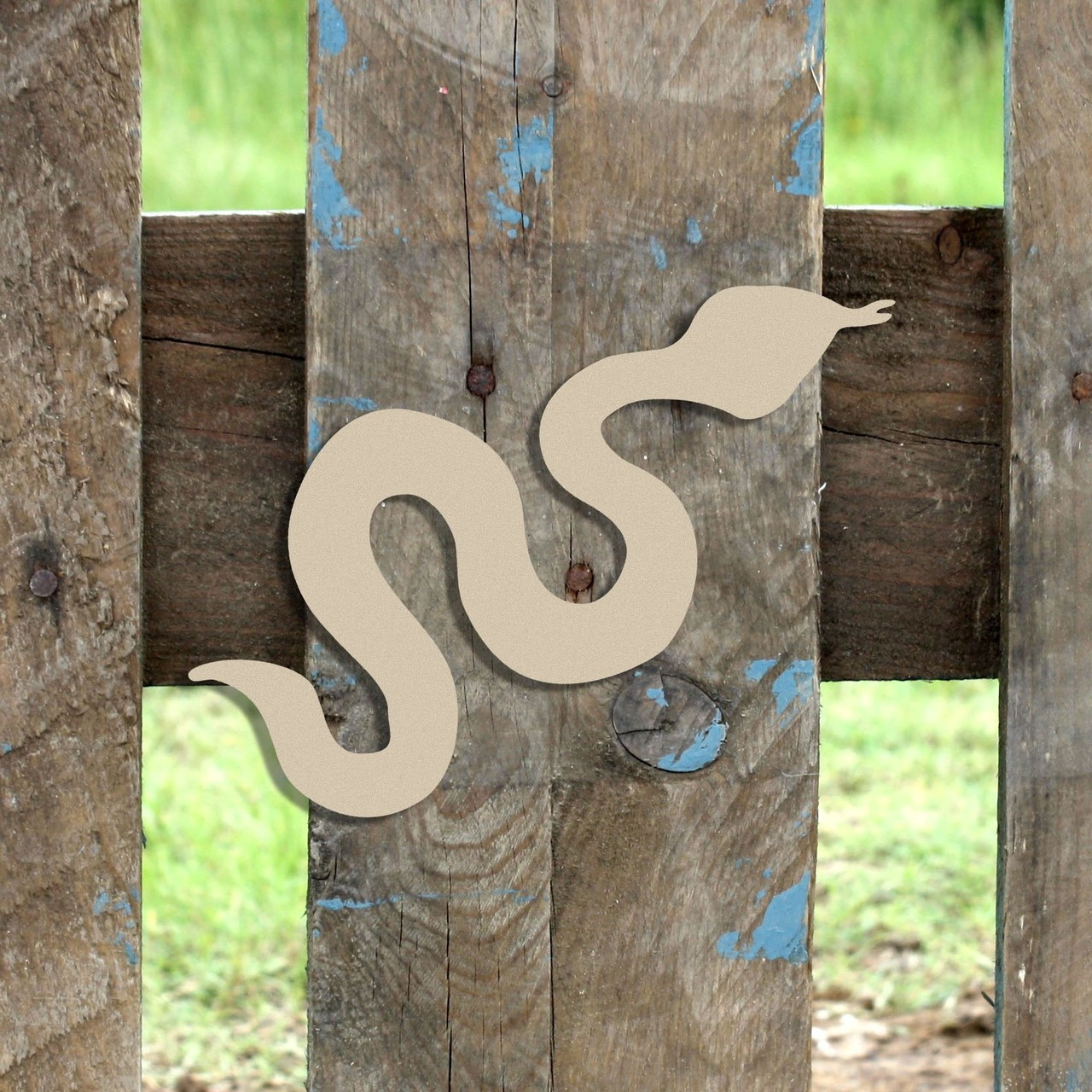 Critter Snake Unfinished Wooden Shape MDF DIY Cutout| Build-A-Cross