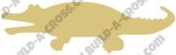 Gator Unfinished Cutout, Wooden Shape, Paintable MDF DIY Craft DIY ...