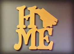 Home State Wall Art Wooden DIY Craft MDF - Build-A-Cross.com