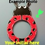 Buy Ladybug Cutout, Unfinished Wood Craft, Paint by Line