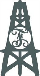 Grab Online Wooden Craft Oil Rig Derrick Frame Letter Cutout