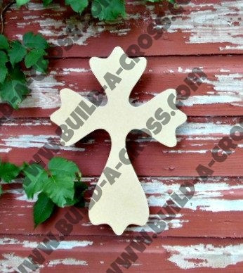 UNFINISHED WOODEN CROSS PAINTABLE WALL HANGING STACKABLE CROSS (52)