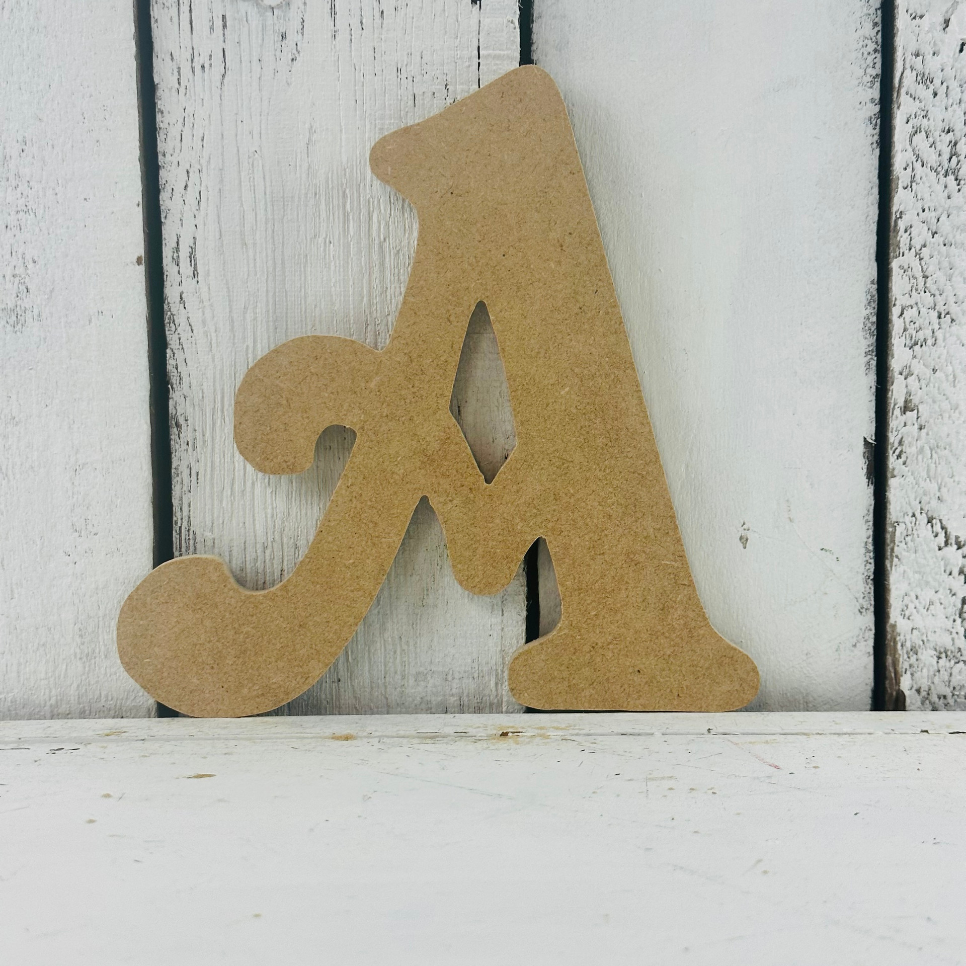 Wooden Letters, Unfinished Wood Letters, Unpainted DIY Craft Letters