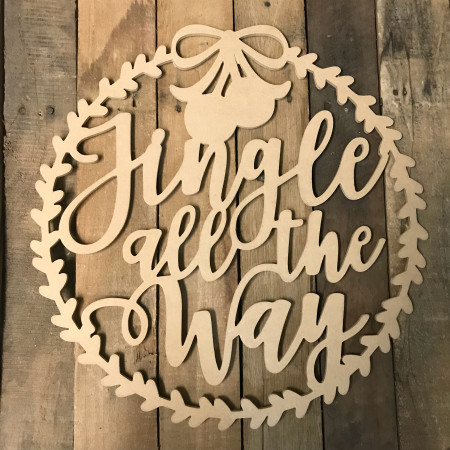 Buy The Family Blank Wreath Frame, Unfinished Wooden DIY Craft