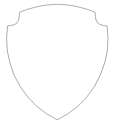 Roman Shield Unfinished Cutout, Wooden Shape, Paintable Wooden MDF DIY ...