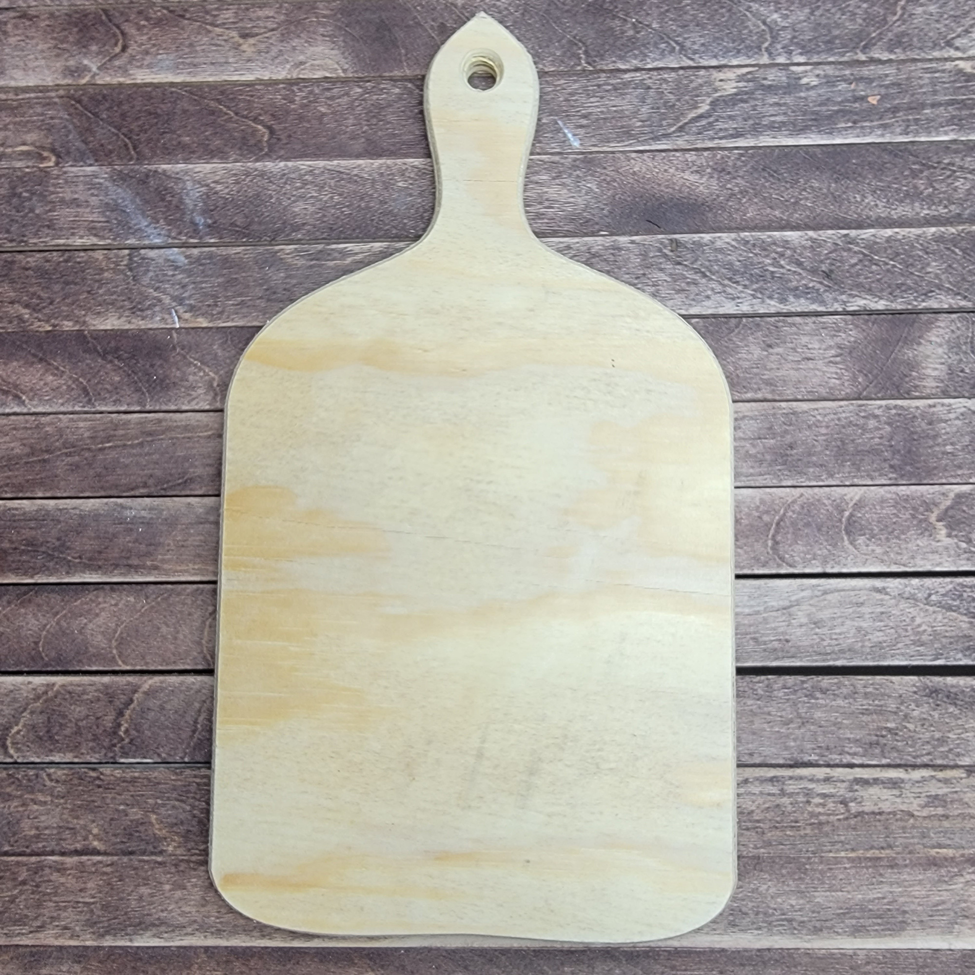 Unfinished DIY different wooden craft breadboard shapes