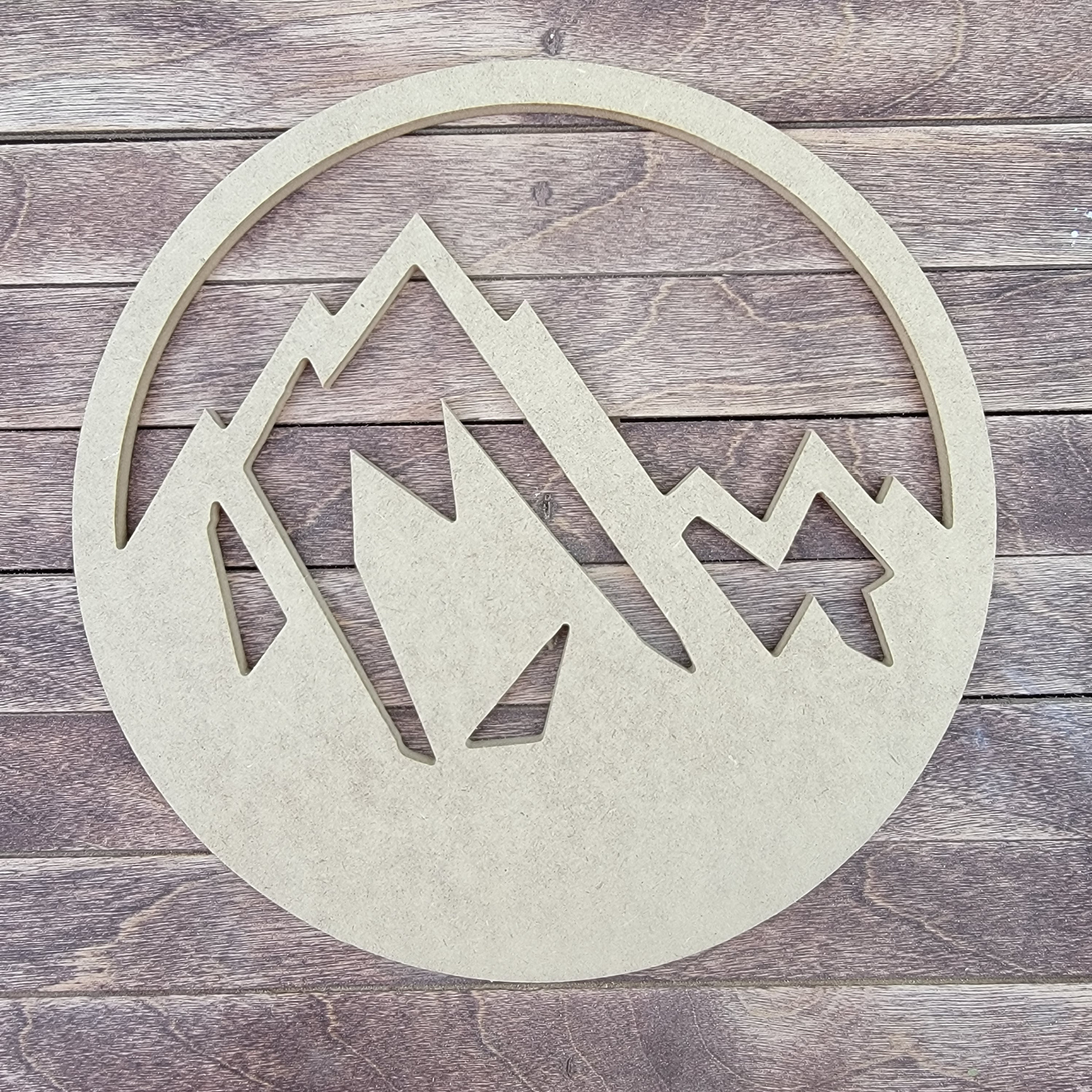 Buy Circle With Star God Bless America Cutout, Unfinished Craft, Paint ...