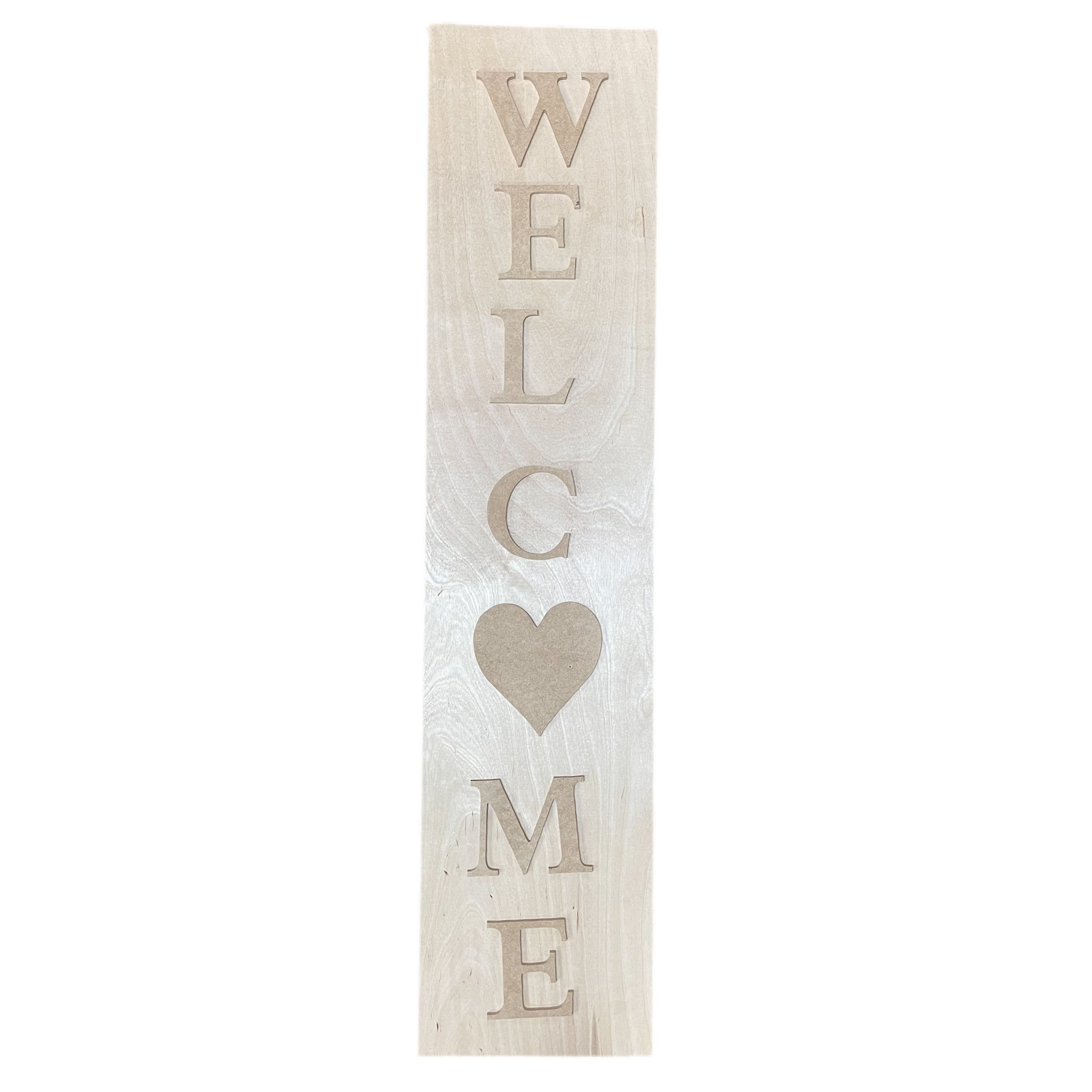 Porch Leaner, Welcome Sign Board - Build-A-Cross.com