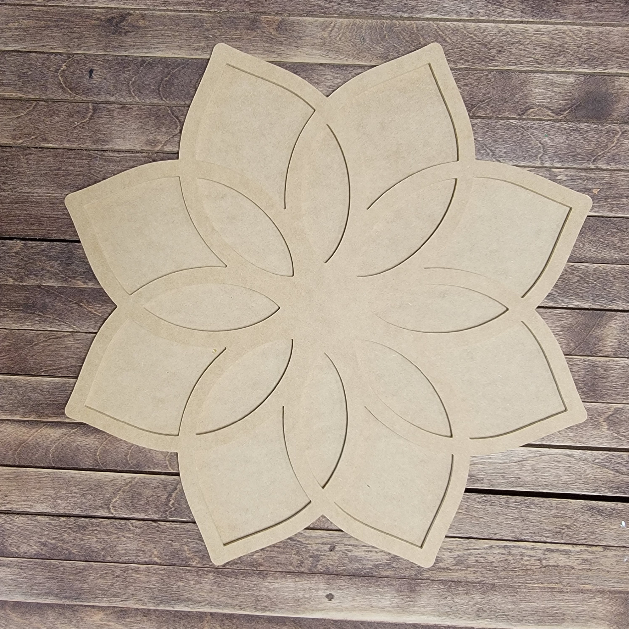 Buy Pattern 2 Circle Quilt, Wood Cutout, Unfinished DIY Craft