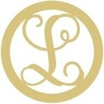 Shop Circle Framed Monogram, Unfinished Wooden Craft| Build-A-Cross
