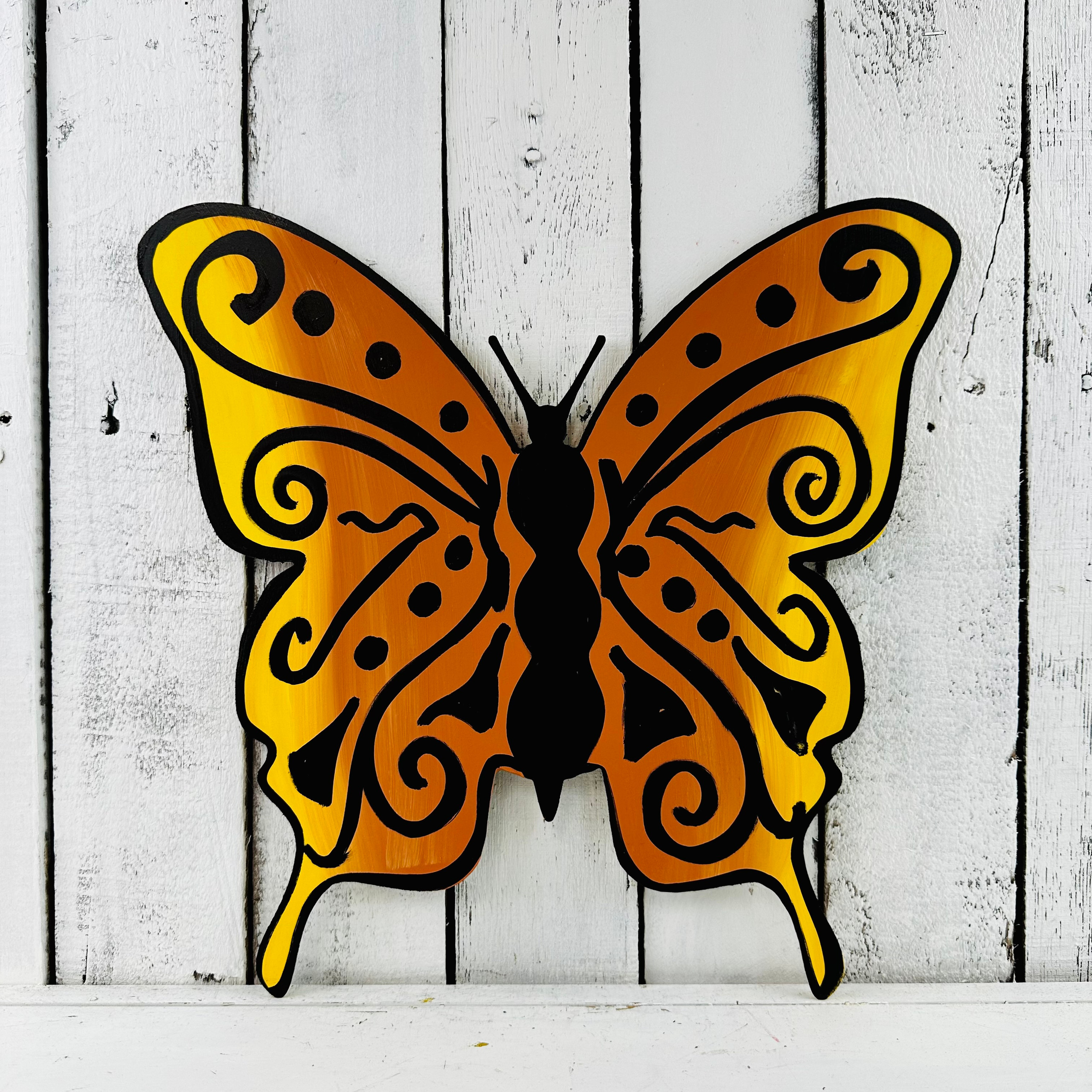 Butterfly Unfinished Cutout, Wooden Shape, MDF DIY Craft Wall Decor