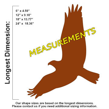 Best Online Paintable Wooden Shape Indian Eagle Cutouts