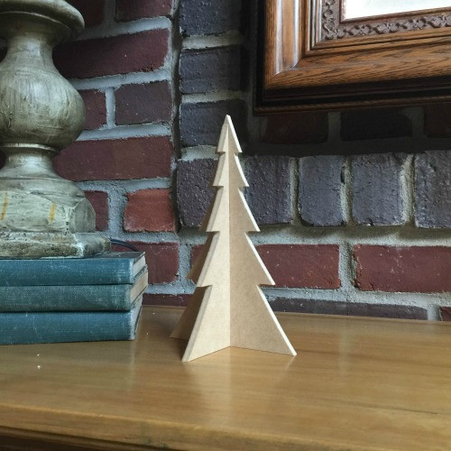 Free Standing Christmas Medium Size Unfinished MDF | Build-A-Cross