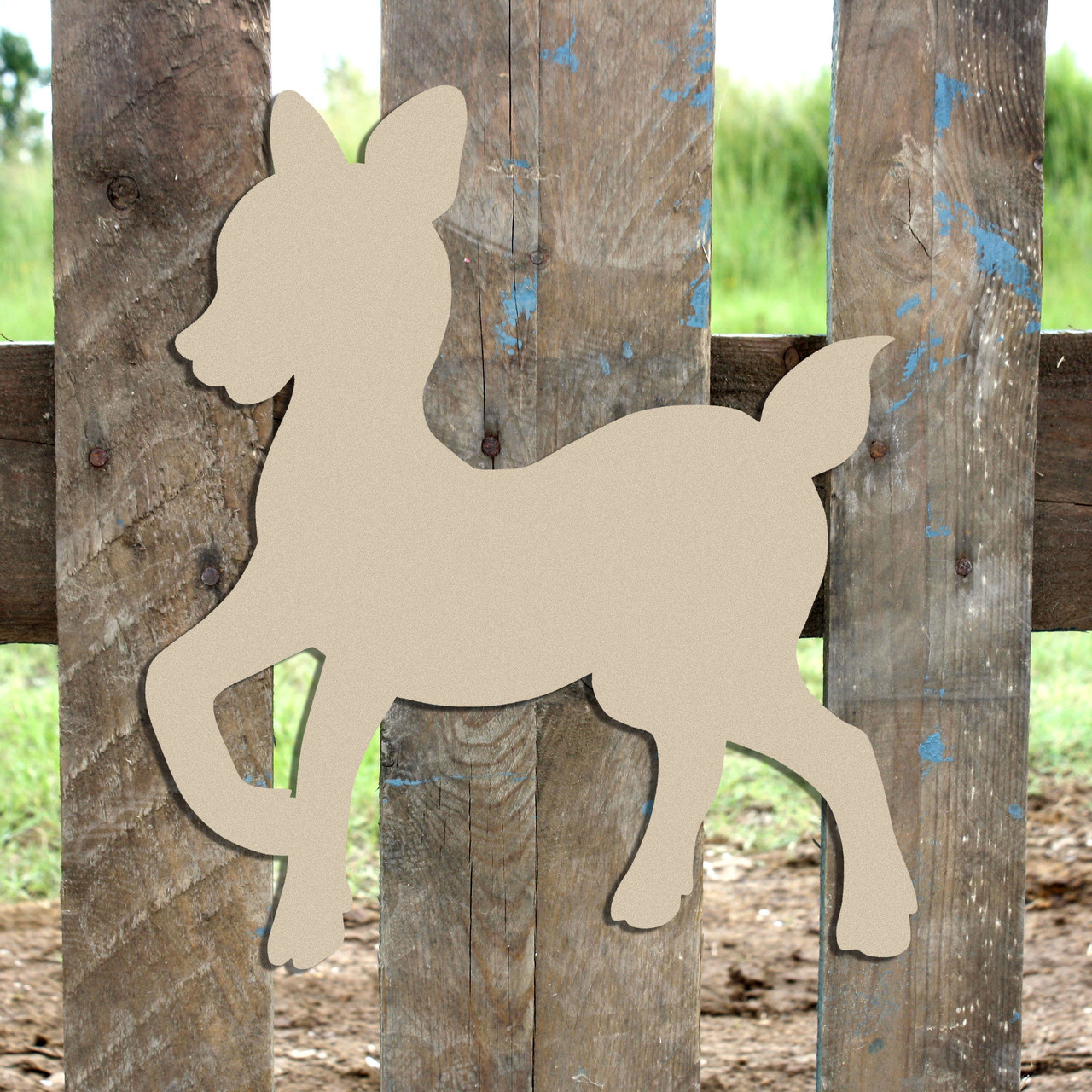Deer Sign | DIY wooden yard art pattern | Build-A-Cross