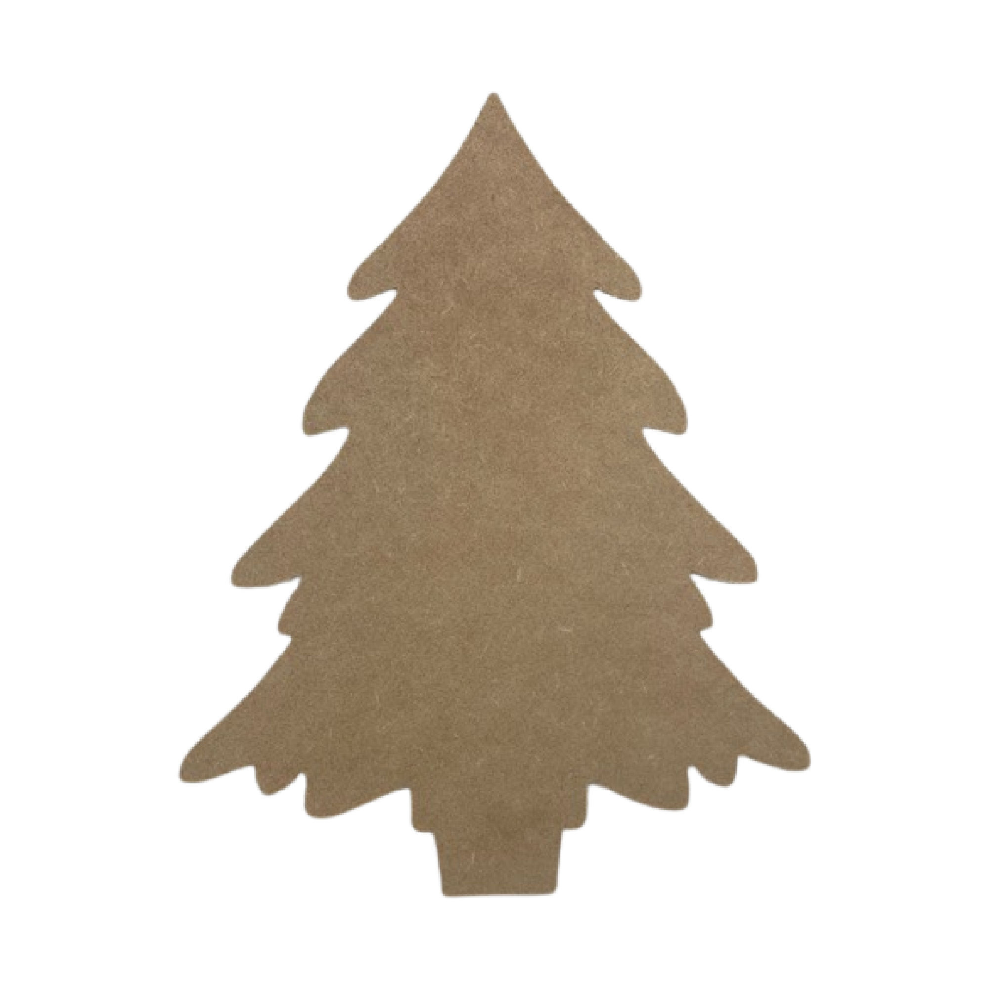 New Christmas Tree Shape | Unfinished Wood Cutout | Build-A-Cross