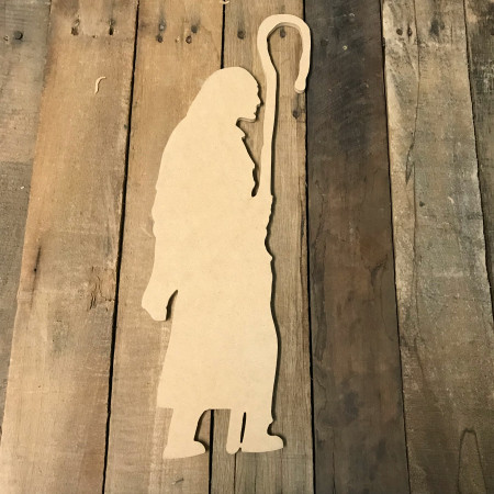 Buy Nativity Scene Cutout, Wooden Paintable Shape