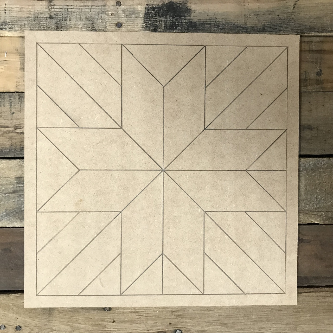 Buy Pattern 3 Circle Quilt, Wood Cutout, Unfinished DIY Craft
