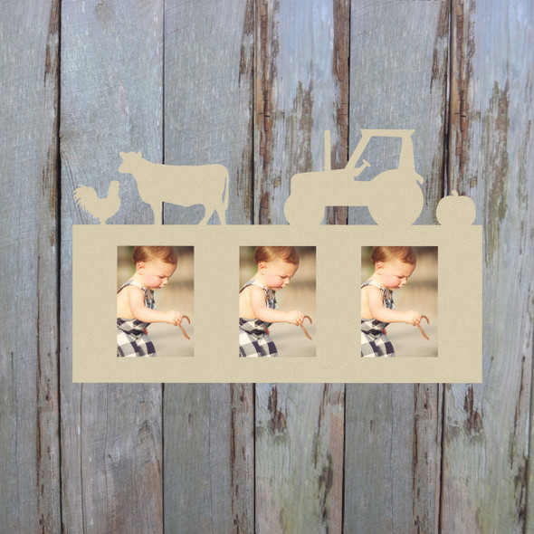 Free Standing Farm Kit | Paintable Wood Cutout | Build-A-Cross