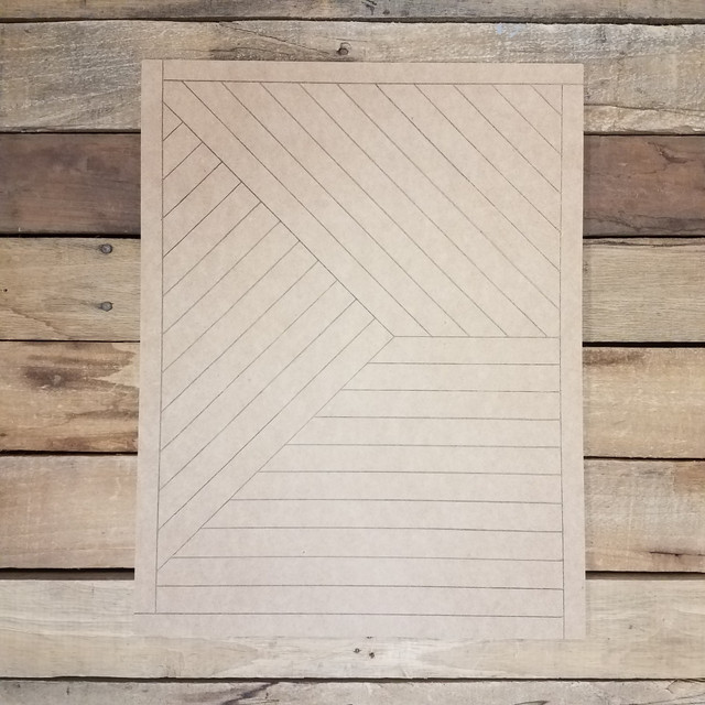 Unfinished Boho DIY Geometric Art Wood Shape | Build-A-Cross