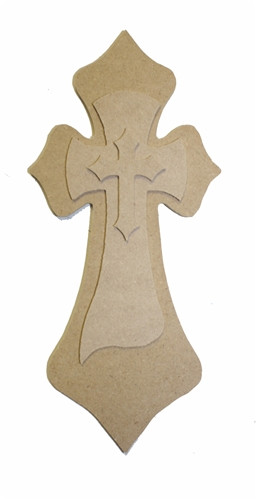 Shop Online Unfinished Wooden Stacked Kit 12 Layered Crosses