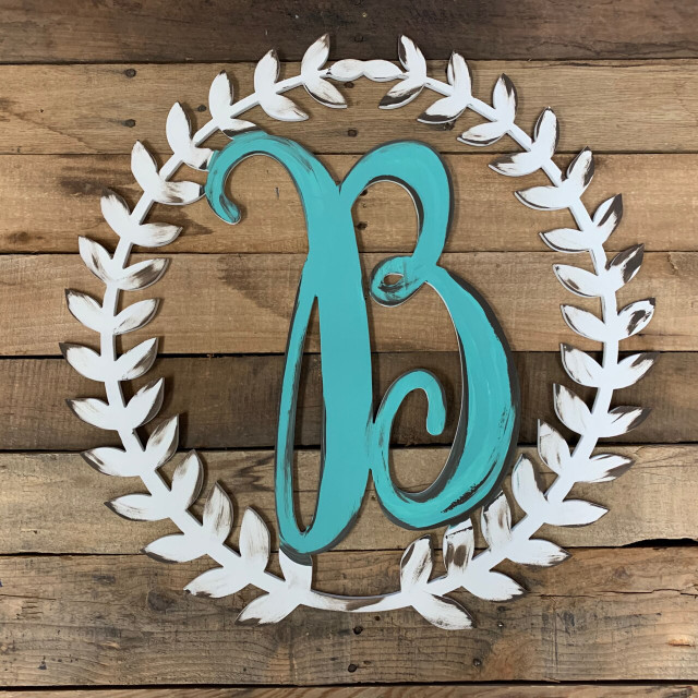 Monogram Letters, Monogram of the Alphabet, Wooden Wall Monogram