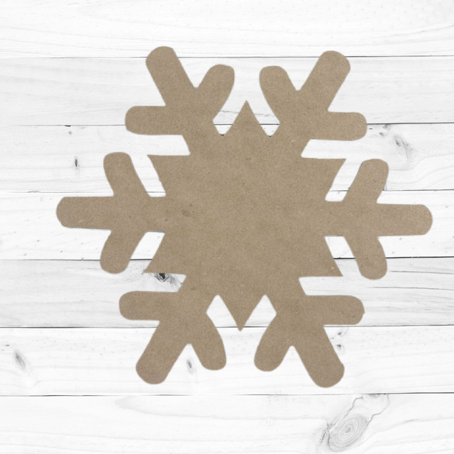Shop Online Snowflake 2 Unfinished Wooden Cutout | Build-a-Cross