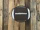 Buy Football Wooden Cutout, Unfinished Craft, Paint By Line