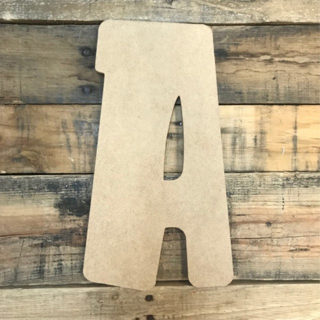 Wall Letters, Custom Wooden Letter, Wall Decor, Monotype, Unpainted