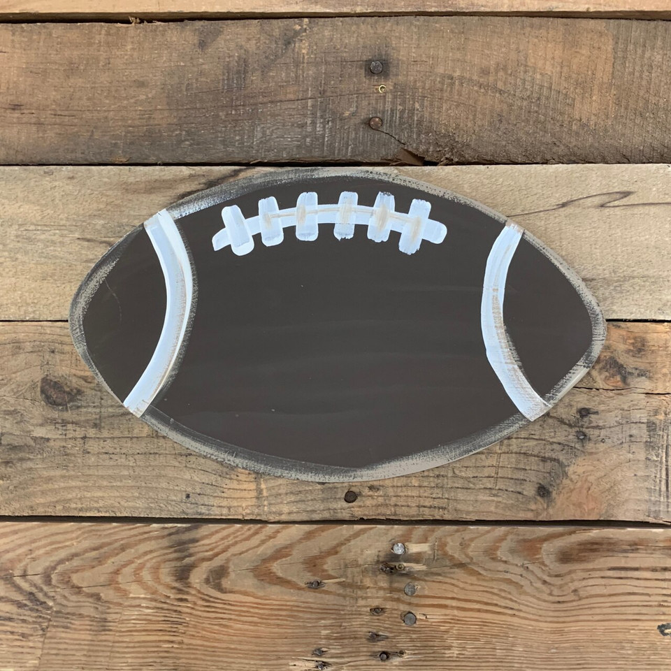 Football Shape Unfinished | Wooden Shape MDF | Build A Cross