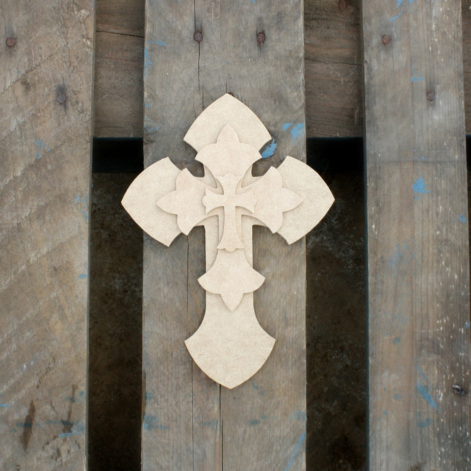 Unfinished Free Standing | Cross Kit #62 | Build-A-Cross