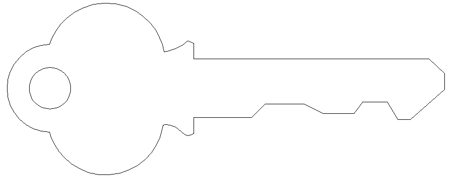 Buy Wooden Key Cutout, Wood Key Shape, Paintable Craft