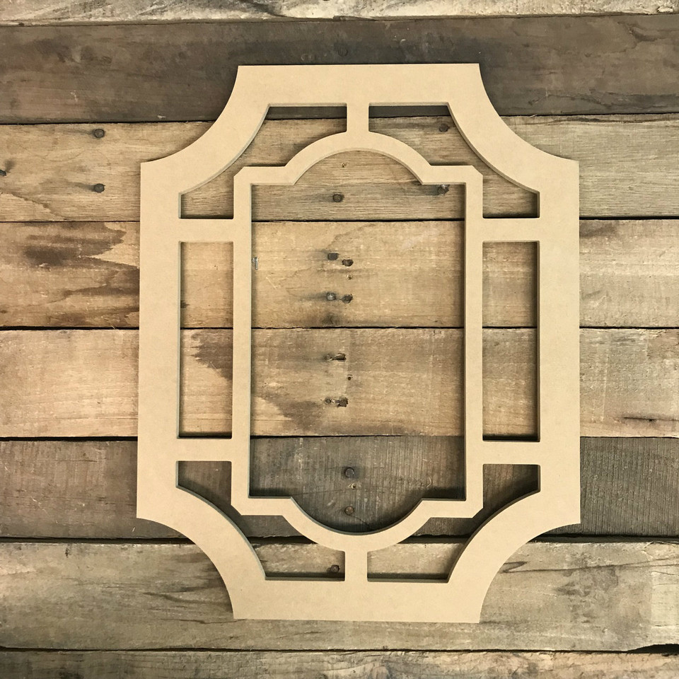 Buy Wood Cathedral Arch, Window Decor Craft, Wooden Cutout