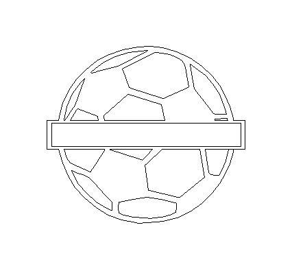 Buy Personalized Soccer Ball Name Frame, Unfinished Wooden Sign