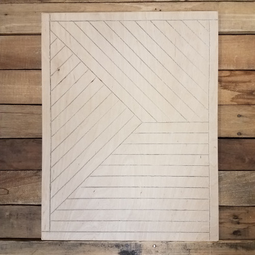 Shop Unfinished Pine Wood Shape Rectangle Boho Wall Art